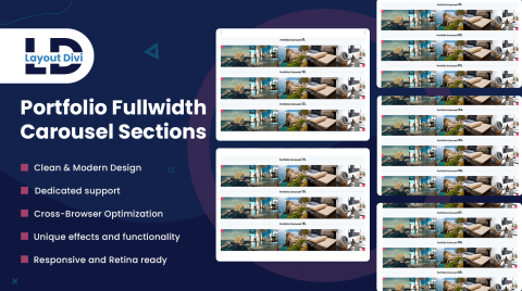 Divi Modules UI Kit - Divi Layouts Demos