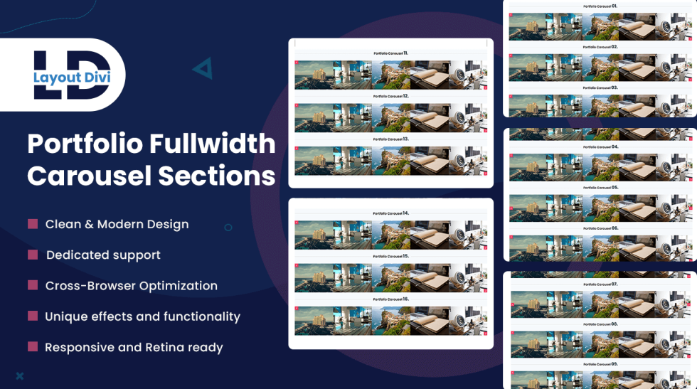 Divi Modules UI Kit - Divi Layouts Demos