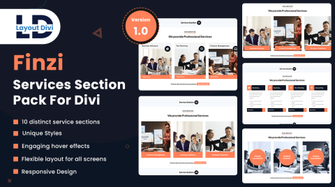 Divi Modules UI Kit - Divi Layouts Demos